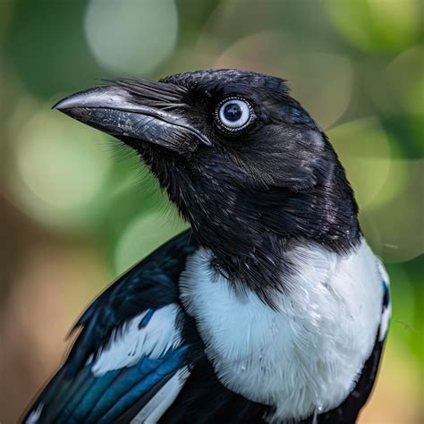 Premium Photo Portrait Of A Common Magpie At Iguazu Falls Urraca