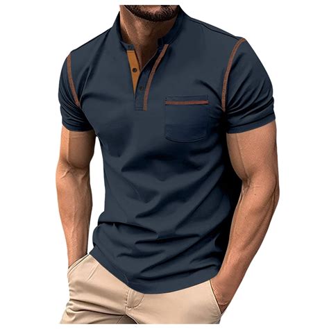 Mens Shirts Casual Mens Casual Shirts Mens Henley Shirts Short Sleeve