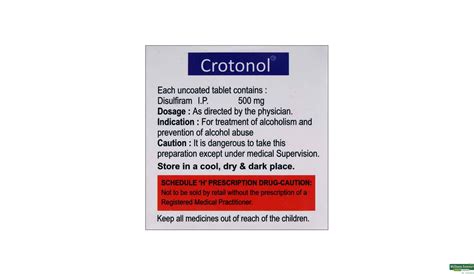 Buy Crotonol 4 Tablets Online At Best Prices Wellness Forever