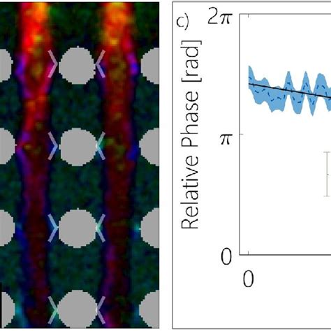 Two Dimensional Distribution Of The Spin Wave Phase And Amplitude At