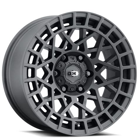 17 Vision Wheels 349 Savage Satin Black Off Road Rims Vor116 1