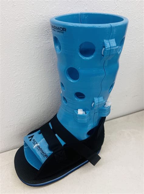 Medical Providers Elect 3d Printed Immobilization Boots For Their Practice Activarmor