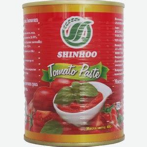 Паста Shinhoo томатная пастеризованная 400г в магазине Пятёрочка - цена ...