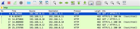 A Pcap Segment Showing A Conversation Between The Server And