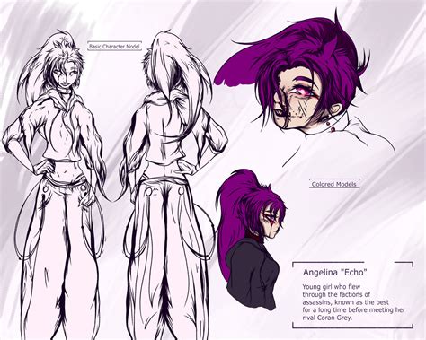 Angelina Echo Character Sheet By Impromptublock On Deviantart