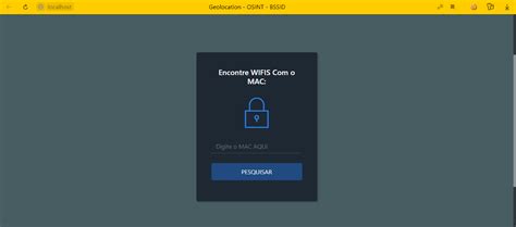 GitHub Cyber Root OsintWifi OsintWifi Tool de Geolocalização De Pontos Wifi