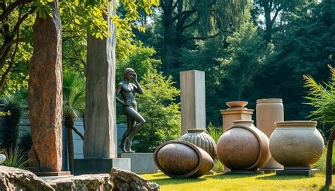 Sculpture Garden Design For Focused Outdoor Art Displays