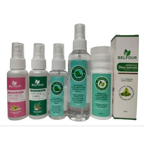 Belfour Whitening Anti Perspirant And Deodorant Spray Shopee Philippines