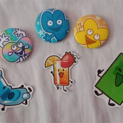 Bfb X Enamel Pin Bfdi Object Show Etsy