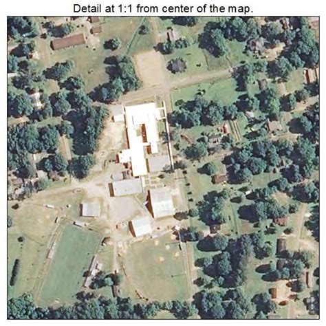 Aerial Photography Map Of Weir Ms Mississippi