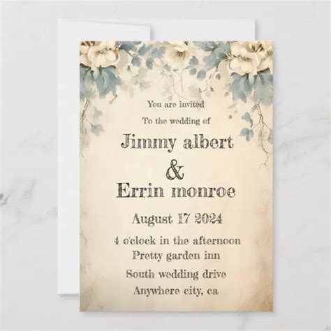 Classic Invitation Zazzle
