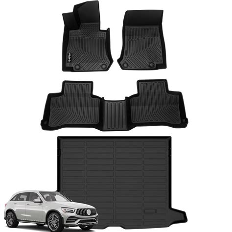 Car Floor Mats And Cargo Trunk Liners Custom Fit Mercedes Benz Glc 2016