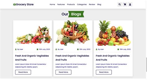 Build Responsive Online Grocery Store Website From Scratch Using Html Css And Javascript