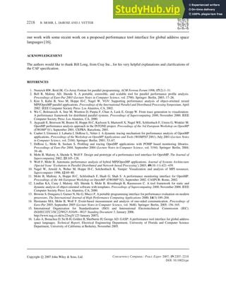 A Framework For Performance Analysis Of Co Array Fortran PDF Computer Software And