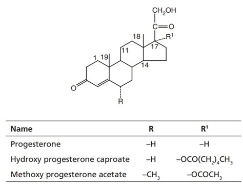 Progestogens Classification Structure Properties Uses Synthesis