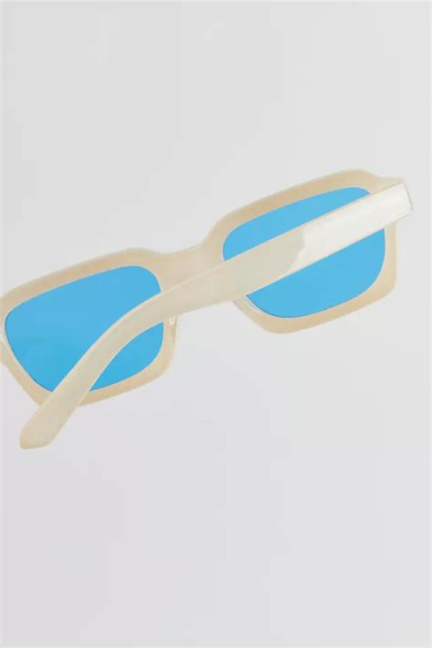 Pascal Rectangle Sunglasses Urban Outfitters
