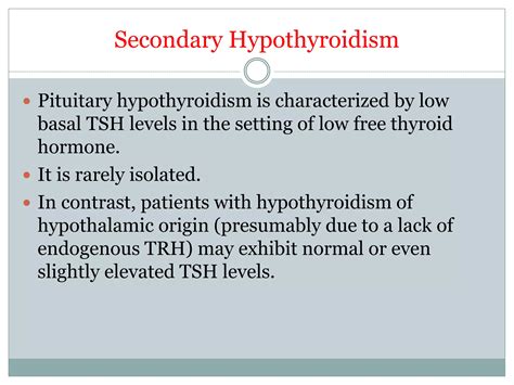 Thyroid Function Tests And Their Interpretations Pptx