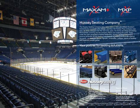 Hussey Seating Co Catalogs Telescopic Platform Seating Arcat