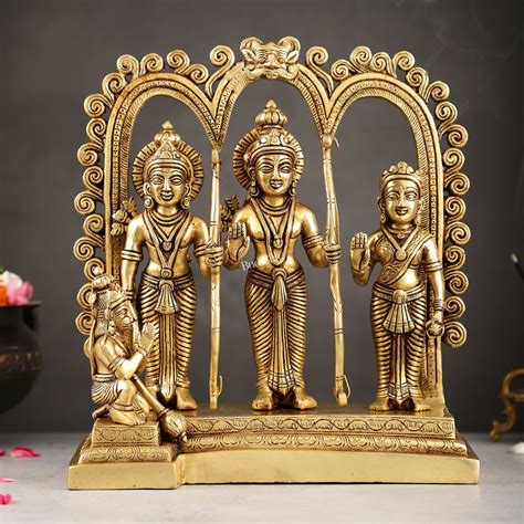 Buy Superfine Brass Ram Darbar Idol 12