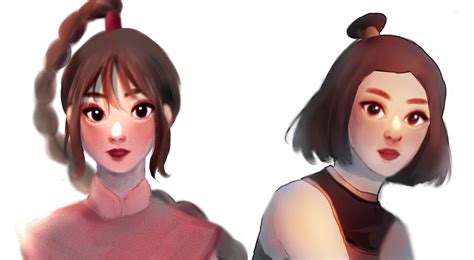 Atla Ty Lee And Suki By Vizhally On Deviantart