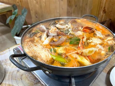 【濟州島美食推薦】大元家鮑魚海鮮鍋｜活章魚、鮑魚多到吃不完 附菜單