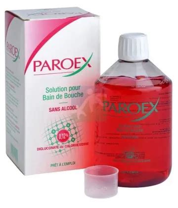 Paroex Solution Bain De Bouche 500 Ml · Posologie · Avis