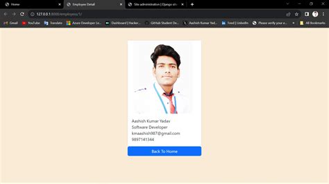 Github Aashishkumaryadavemployeedirectorywebsite Employee Directory Website Using Django