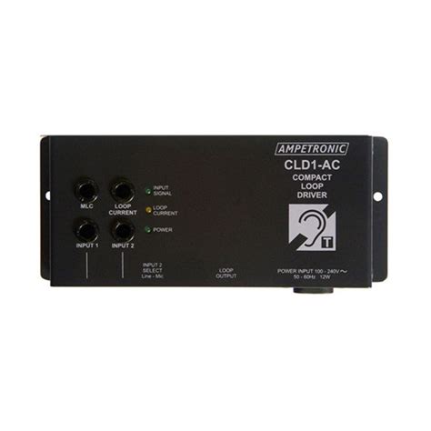 compact loop driver with internal psu loop coil desktop microphone