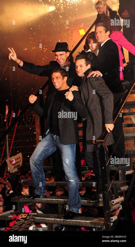 Alex Reid Dane Bowers Vinnie Jones And Jonas Altberg Aka Basshunter