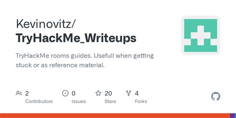 Github Kevinovitztryhackmewriteups Tryhackme Rooms Guides Usefull When Getting Stuck Or As