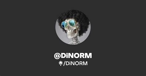 Dinorm Twitter Instagram Linktree