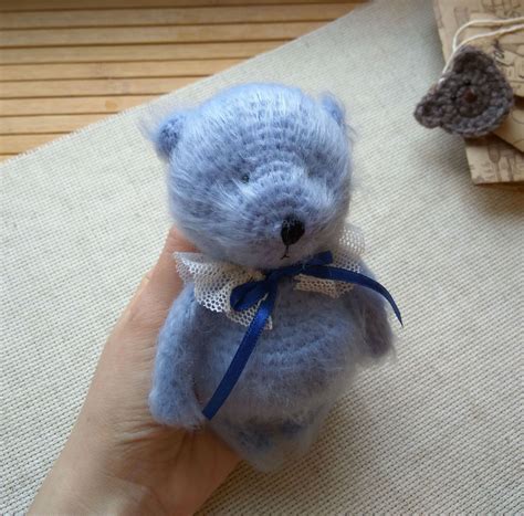 Crochet Mini Bear Pattern Amigurumi Teddy Bear Crochet Pdf Etsy