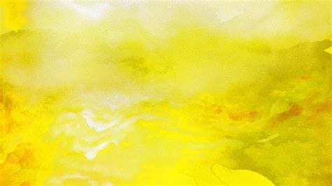 Free Download Abstract Yellow Watercolor Background