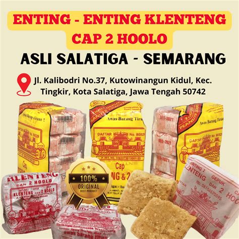Jual Enting Enting Ting Ting Gepuk Kacang Cap Klenteng Dan 2 Hoolo Salatiga Bungkus Kecil