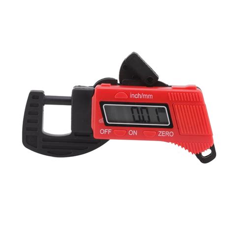 Electronic Thickness Gauge 0127mm High Accuracy Manual Digital Dial