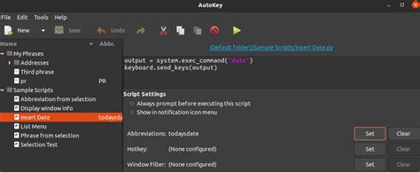 AutoKey For Linux Peter Ries