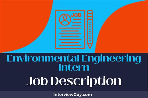 Environmental Engineering Intern Job Description Updated For 2026