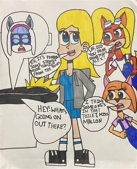 Tmnt Amu Gets Flushed Down By Alex Mallon By Zoommf2005 On Deviantart