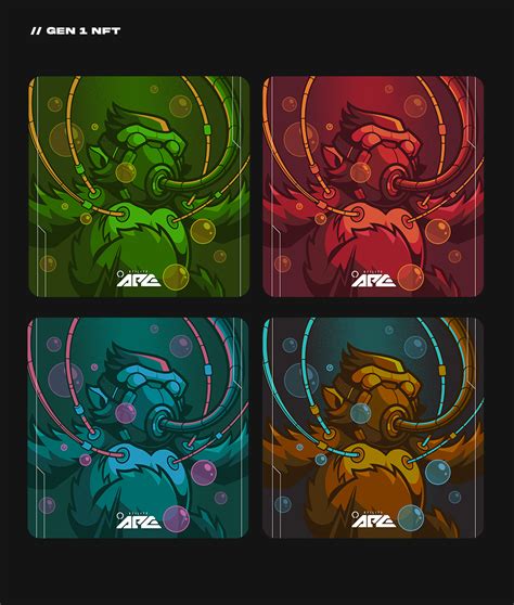 Utility Ape Nft Generative Project On Behance