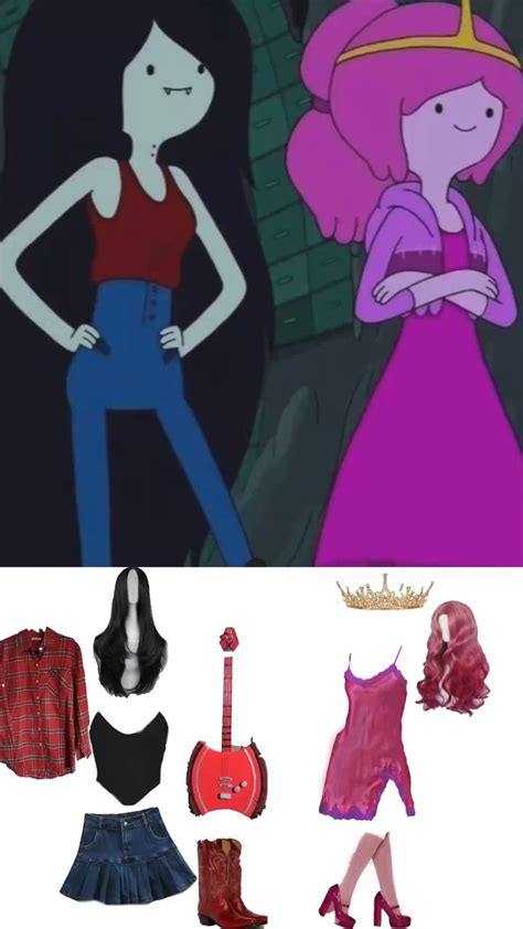Princess Bubblegum And Marceline Halloween Costumes Cute Halloween