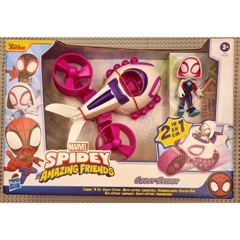 Marvel Toys Spidey And His Amazing Friends Ghost Spider Copter