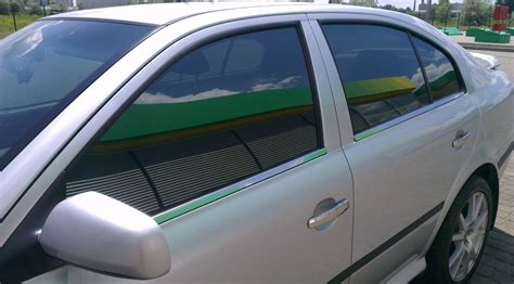 Хром накладки на молдинг стекла — Skoda Octavia A4 Mk1, 1,8 л, 2008 ...