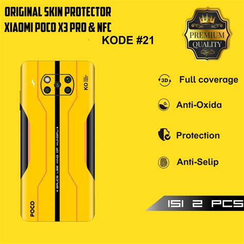 Jual Original Skin Xiaomi Poco X Pro Nfc Motif Rog Edition Bisa Custom Gambar Isi Pcs