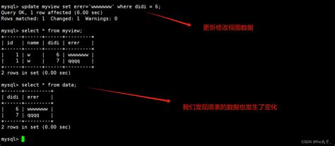 【mysql】视图 csdn博客