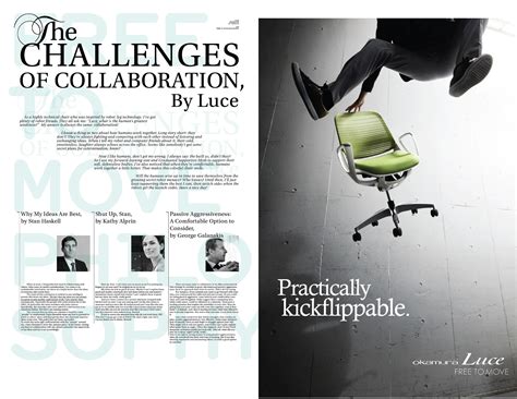 Okamura Luce Chair Free To Move