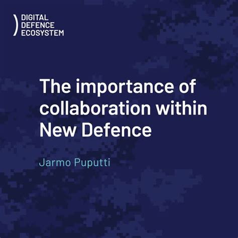 Digital Defence Ecosystem On Linkedin Nato Newdefence Dualuse