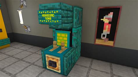Arcade Cabinet Joysticks By Jotbot Minecraft Build Tutorial