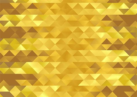 Dark Yellow Triangle Pattern Background Vector
