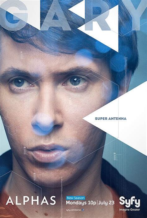 Alphas Gary Bell Ryan Cartwright By Ozan Karakoç Graphic Design Inspiration Alpha Film