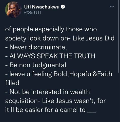 If Your Man Of God Preaches Mostly About Prosperity And Not Love And Forgiveness Then You Ve